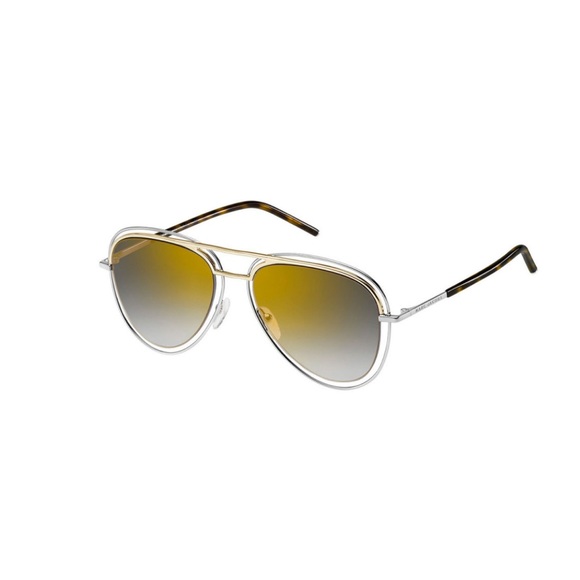 Marc Jacobs | Accessories | Marc Jacobs Wirerim Aviator Sunglasses Gold ...